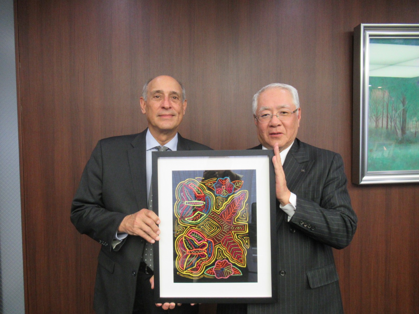 H.E. Luis Roquebert, Minister of Maritime Affairs, Administrator of ...